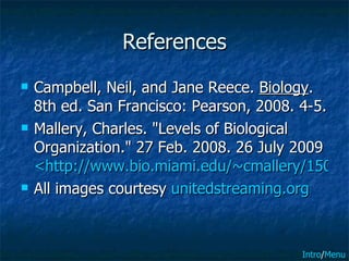 Bio Organization | PPT