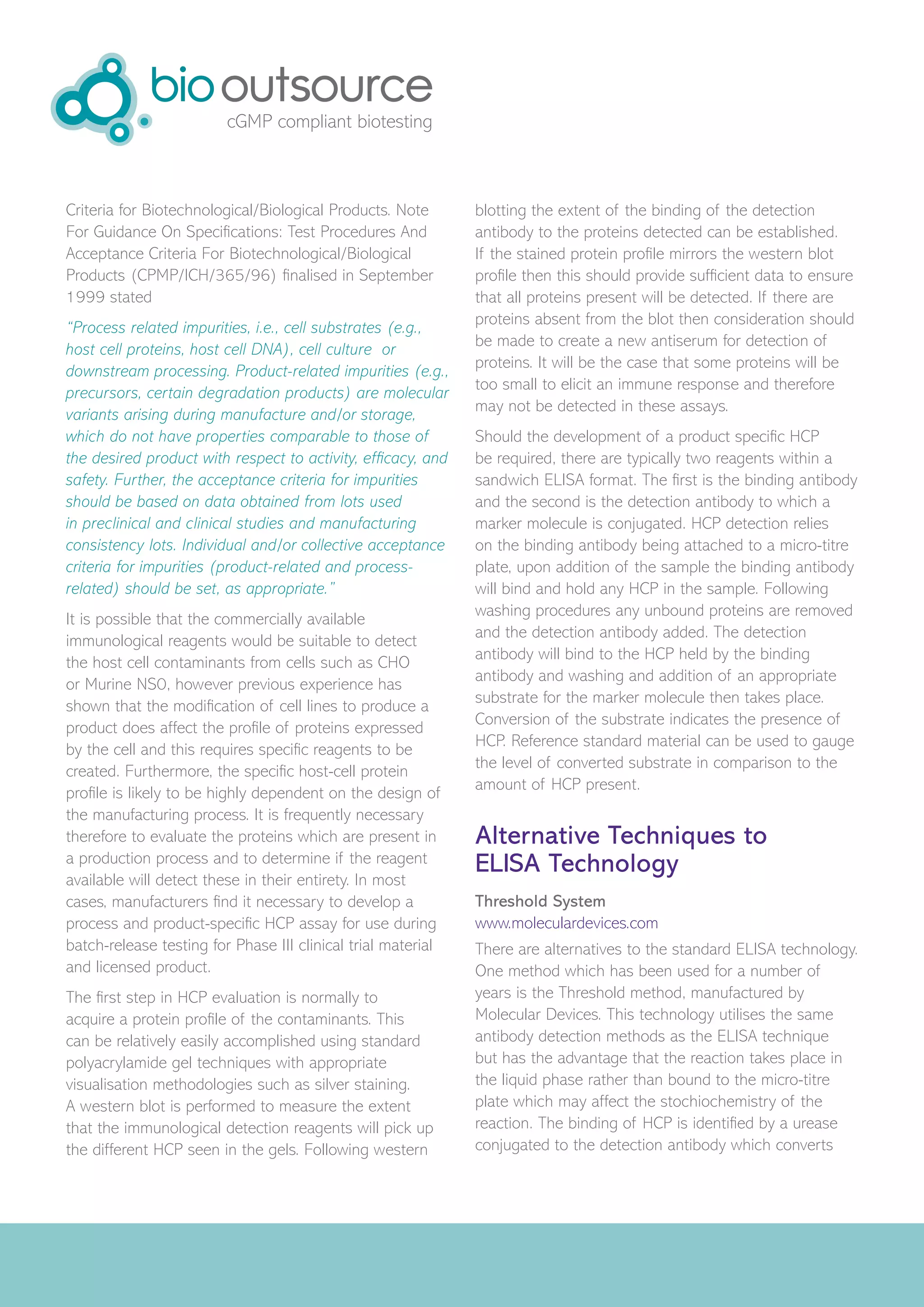 Bio outsource hcp | PDF