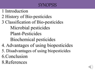 Biopesticide | PPTX | Agriculture | Industries