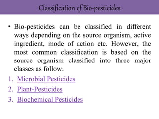 Biopesticide | PPTX | Agriculture | Industries