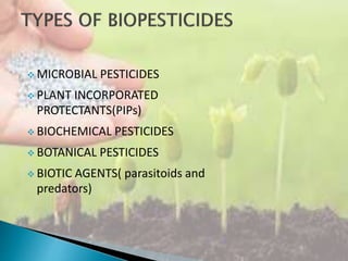 Biopesticide | PPT