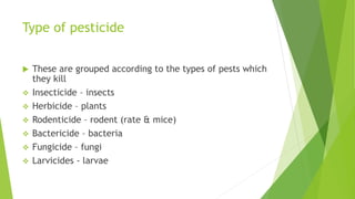Introduction of pesticides and Biopesticide | PPT