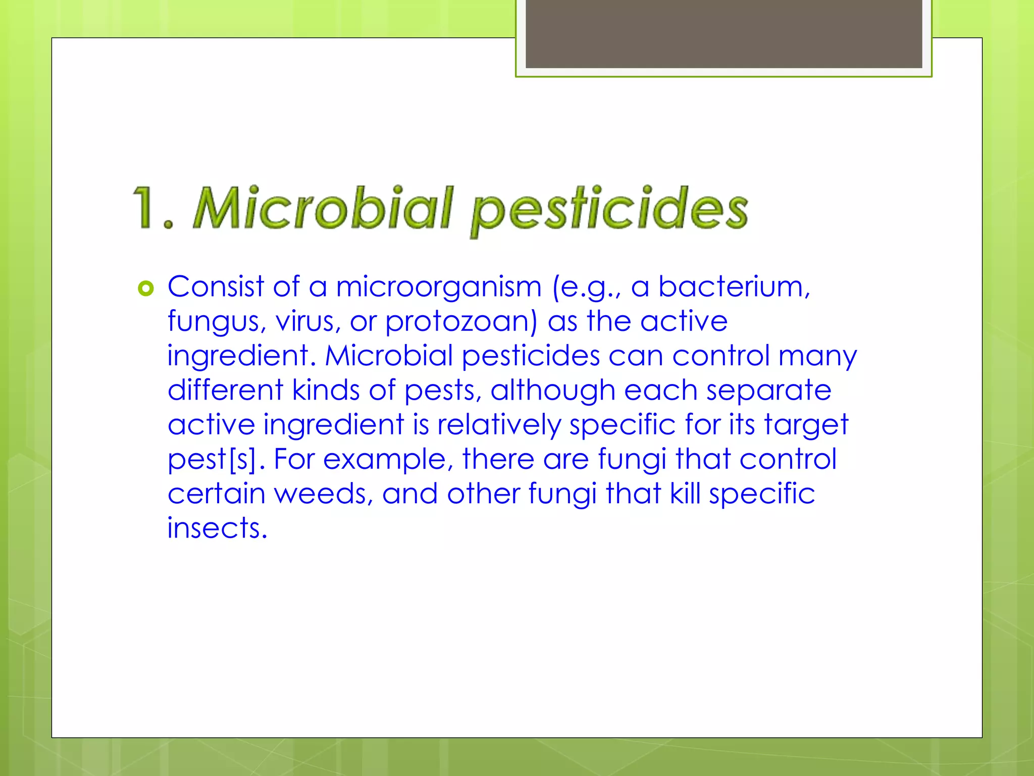 Biopesticides | PPTX