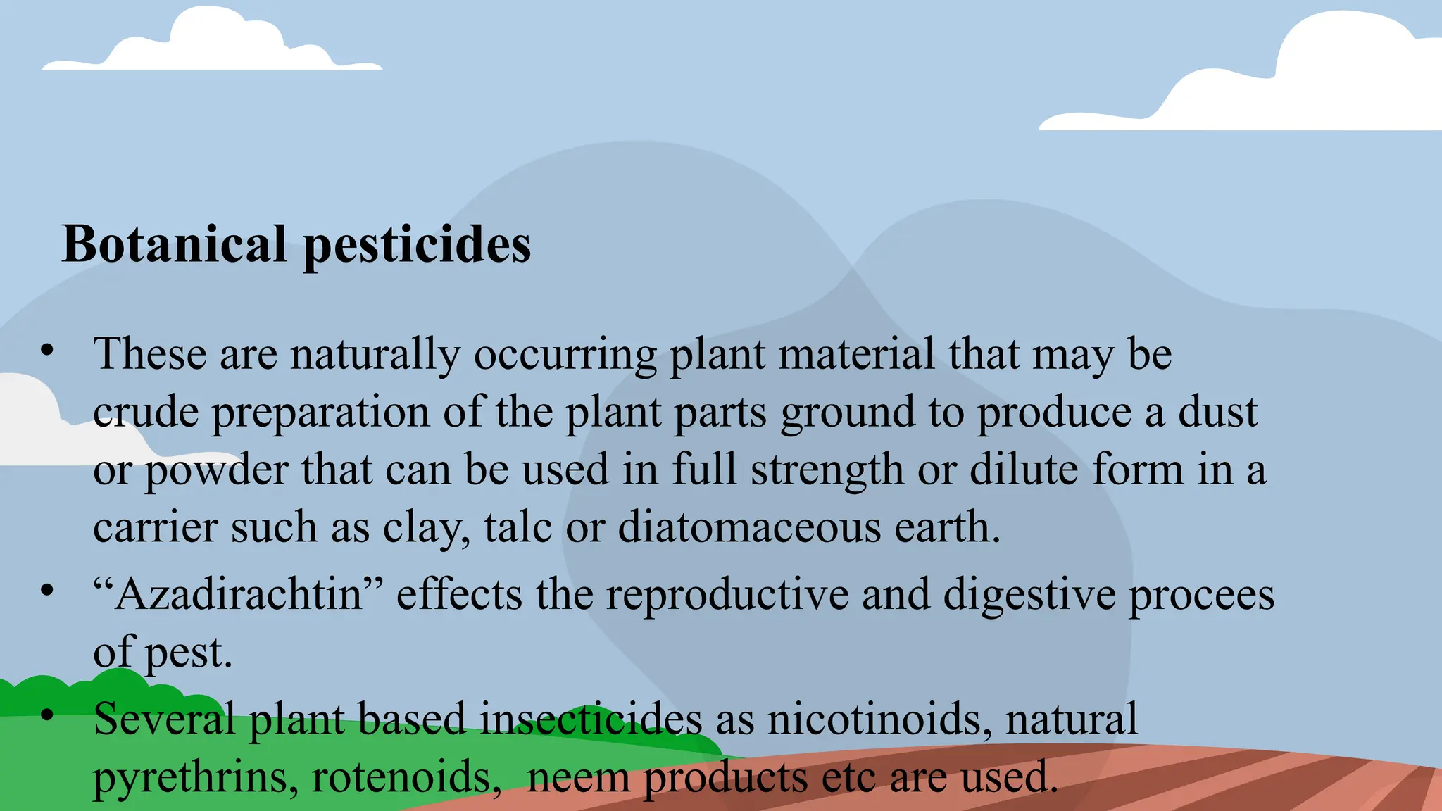 biopesticides report for college studentspptx | PPTX