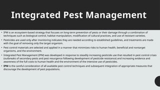 Biopesticides in Integrated Pest Management | PPTX