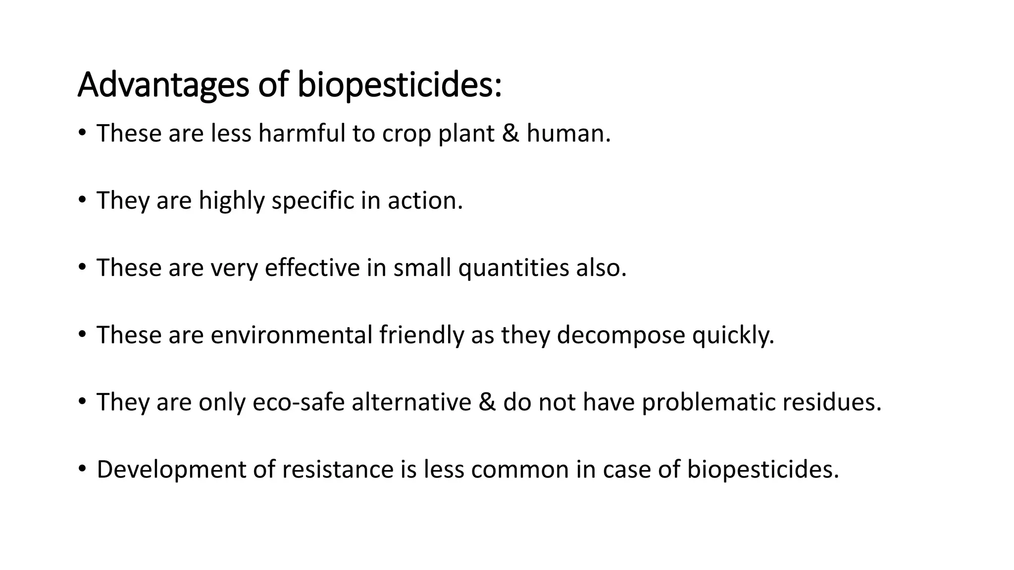Biopesticides | PPTX