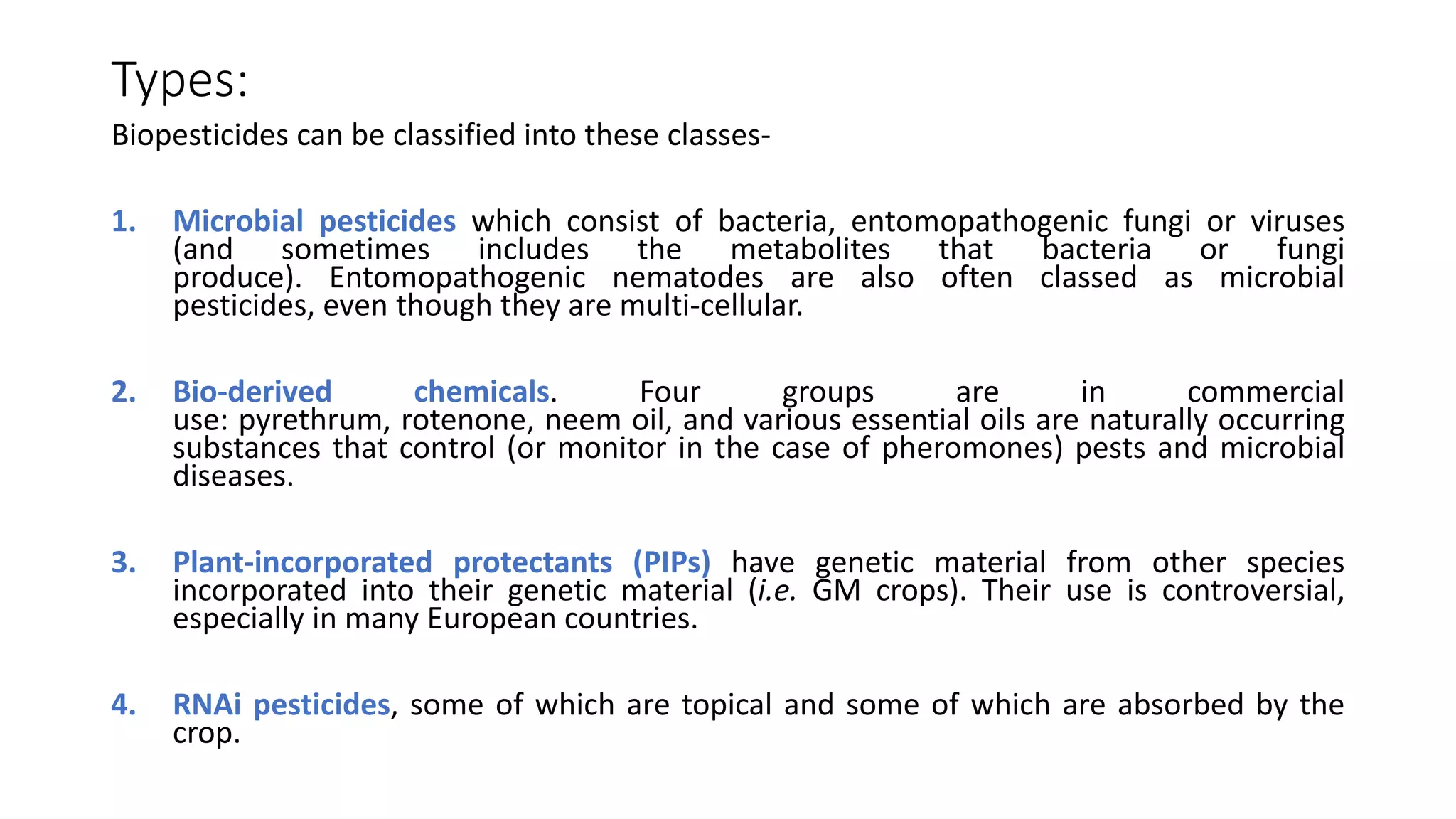 Biopesticides | PPTX