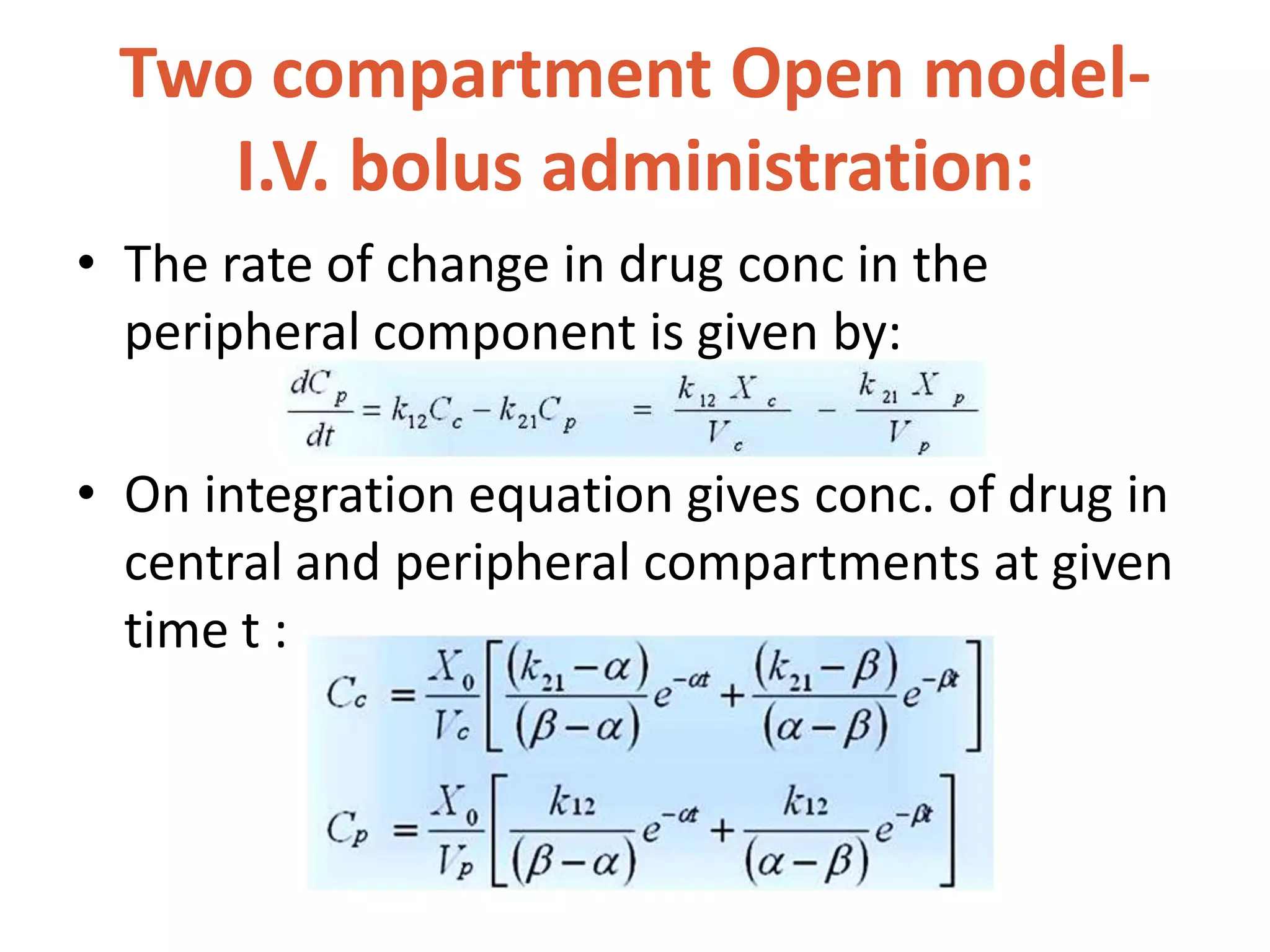 Multicompartment Models | PDF