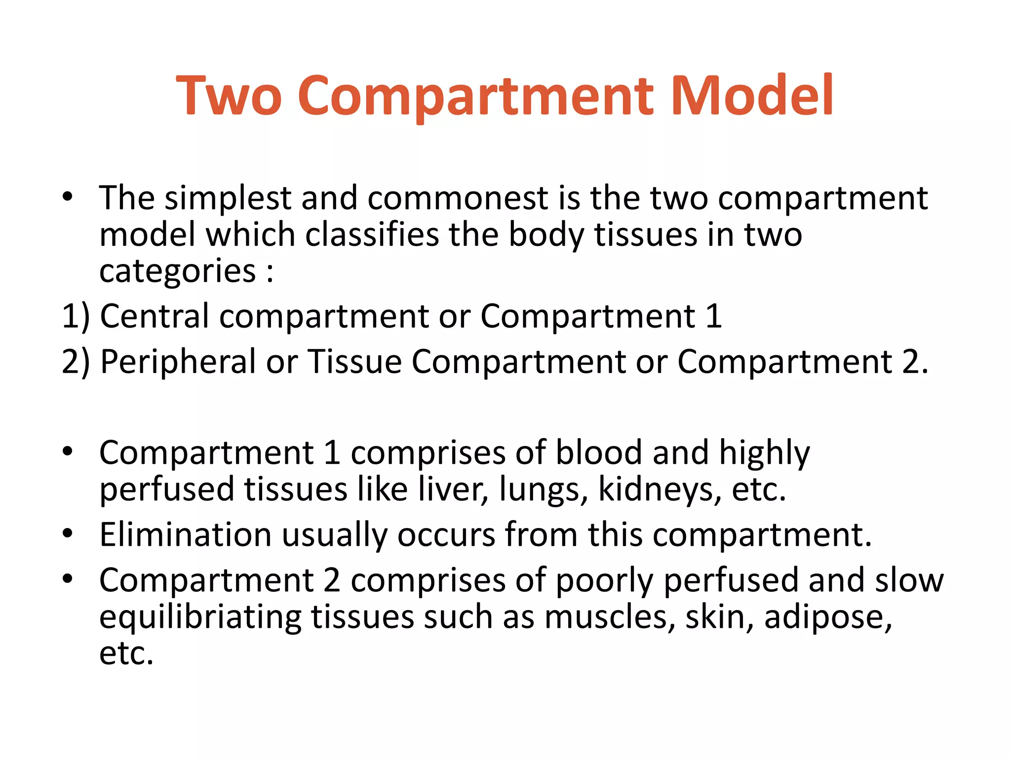 Multicompartment Models | PDF