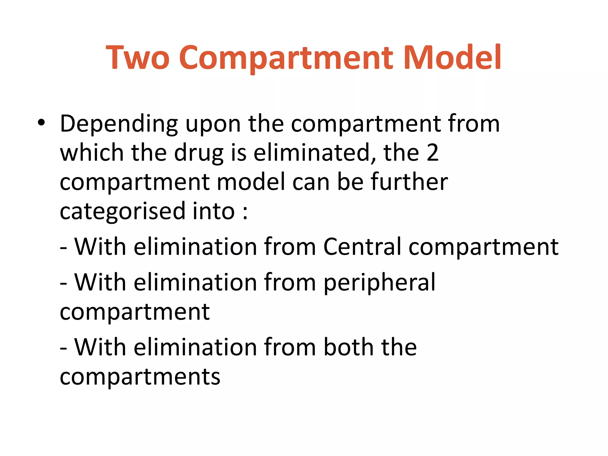 Multicompartment Models | PDF