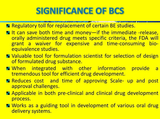 Bio Pharmaceutical Classification BCS.pptx