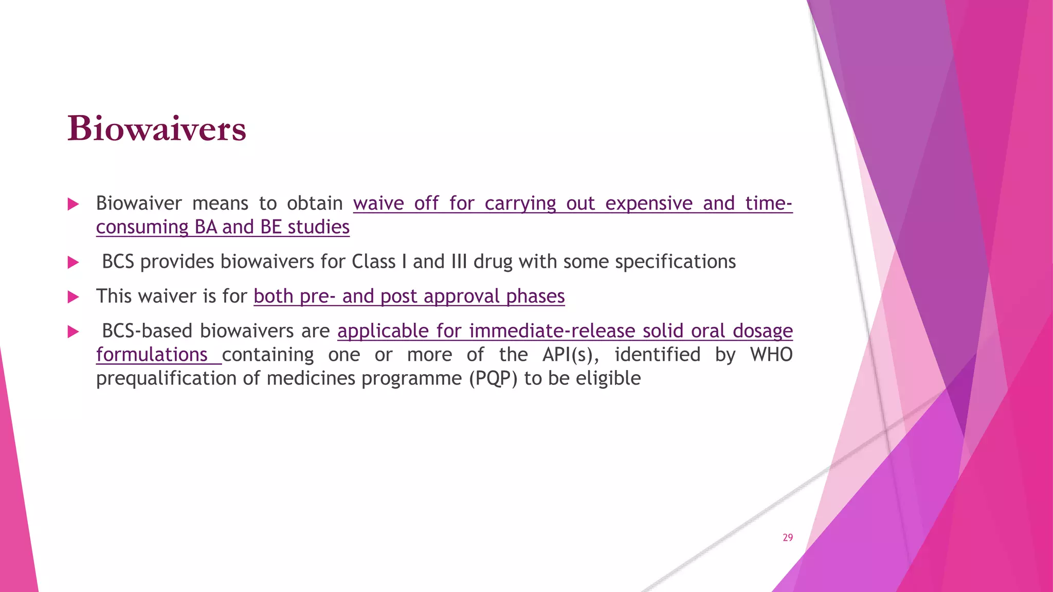 Biopharmaceutical classification system. | PPTX