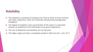 Biopharmaceutical classification system. | PPTX