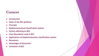Biopharmaceutical classification system. | PPTX