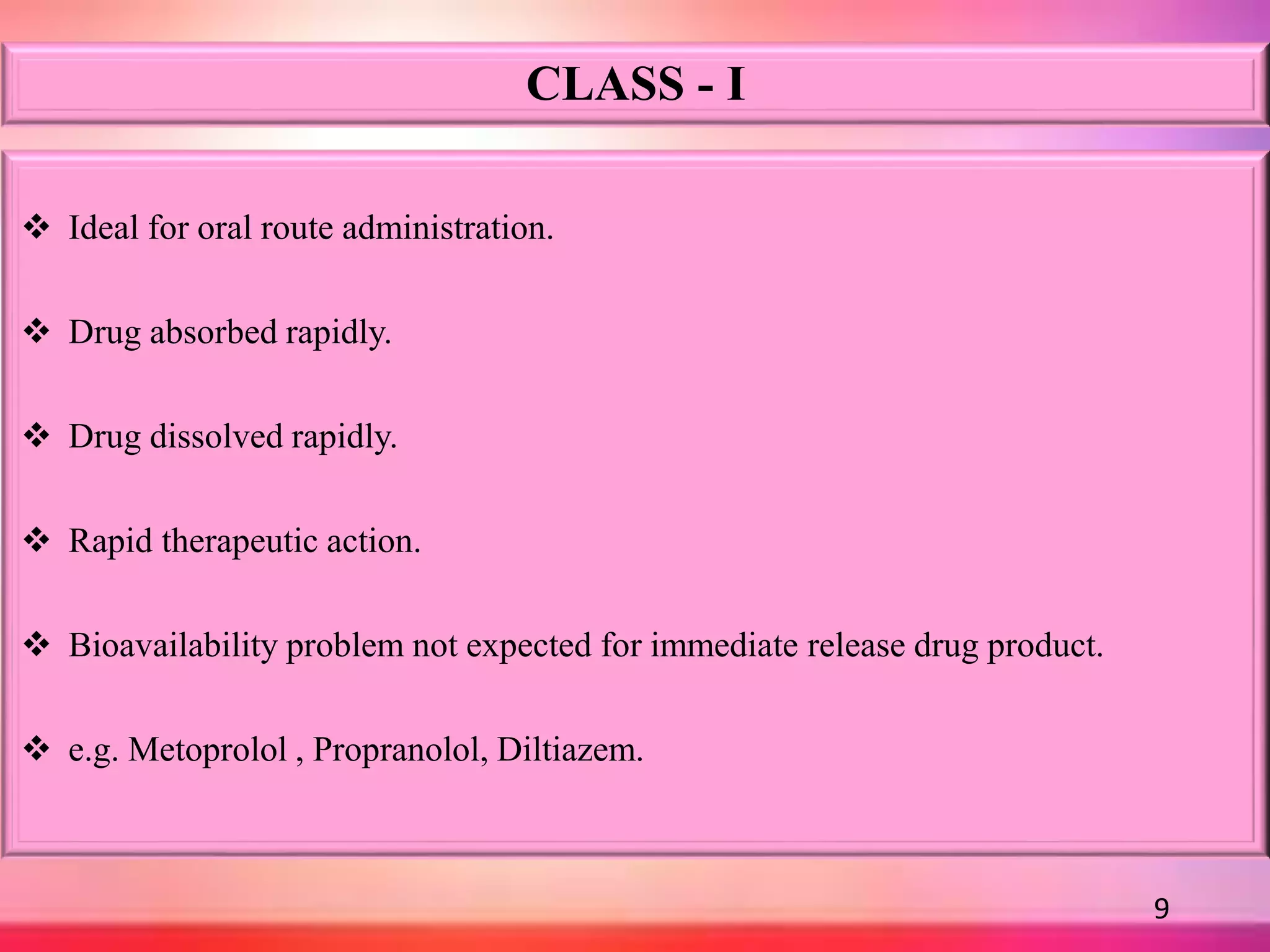 Bio pharmaceutical classification System [BCS] | PPTX