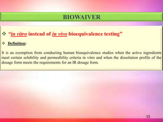 Bio pharmaceutical classification System [BCS] | PPTX