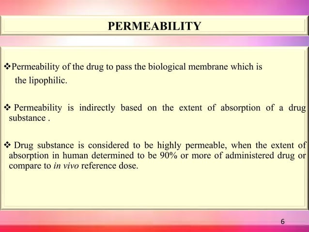 Bio pharmaceutical classification System [BCS] | PPTX