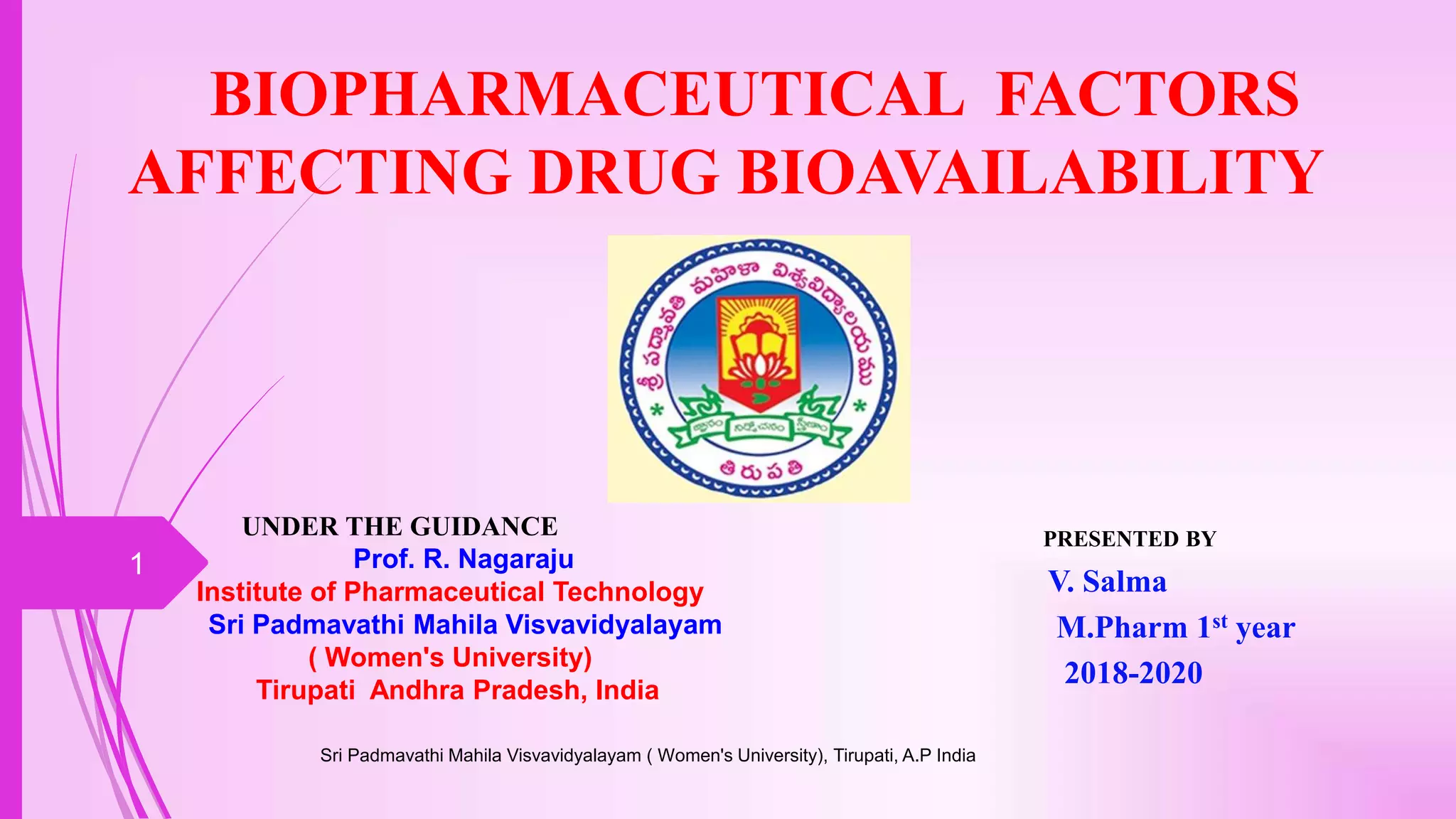 Biopharmaceutical factors affecting drug bioavaialbility | PPTX