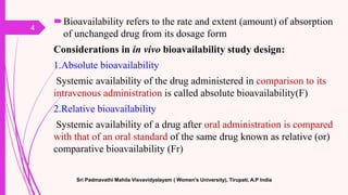 Biopharmaceutical factors affecting drug bioavaialbility | PPTX