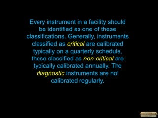 Biopharmaceutical manufacturing instrument classification | PPT
