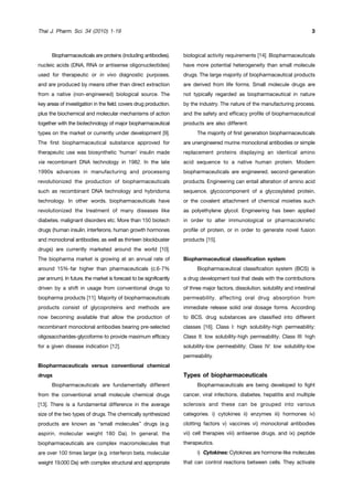 Biopharmaceuticals an overview | PDF