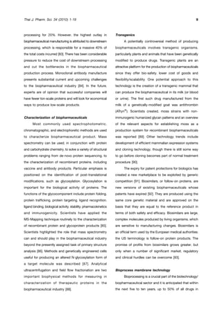 Biopharmaceuticals an overview | PDF