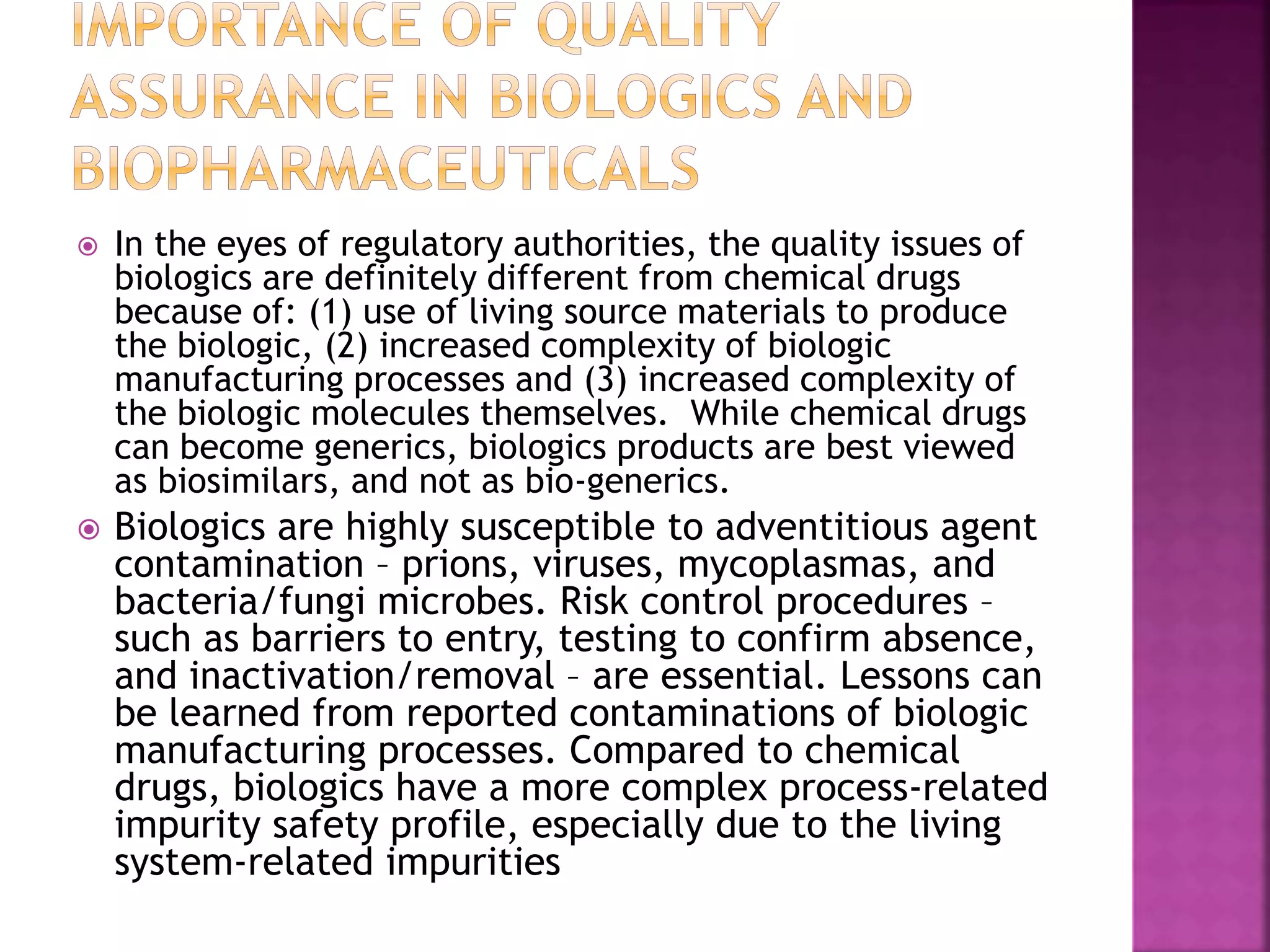 Overview of Biopharmaceuticals -basics for students | PPT