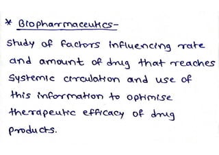 Biopharmaceutics | PDF