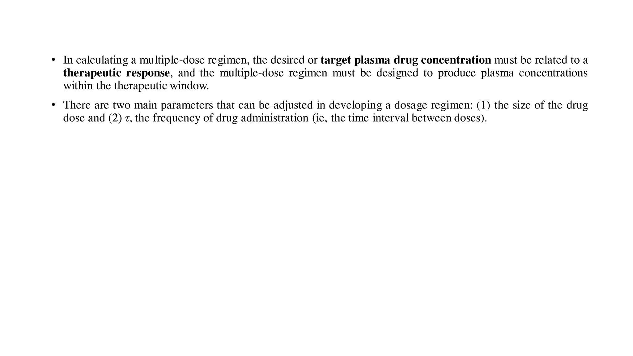 Biopharmaceutics: Multiple dosage regimens | PDF