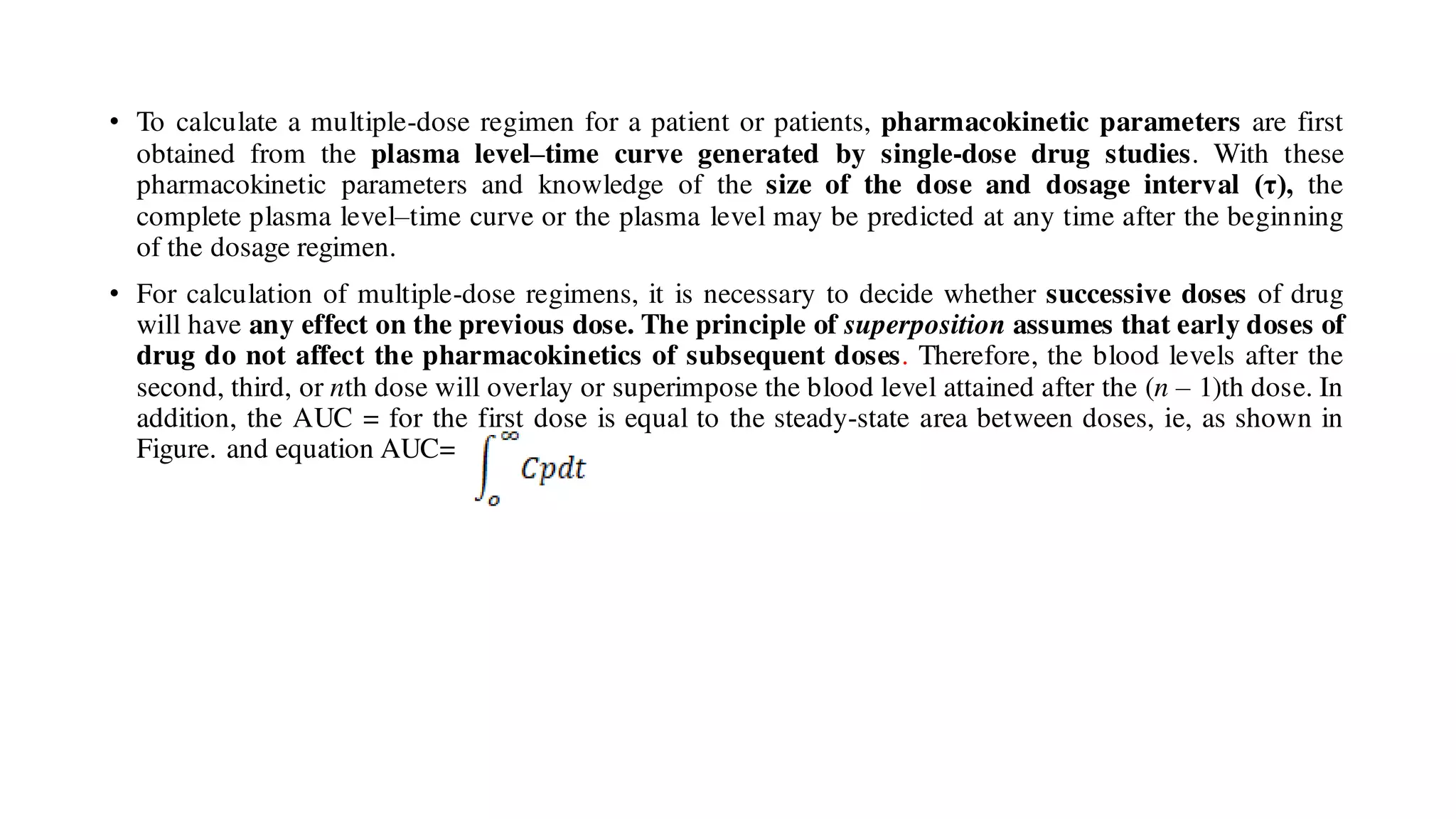 Biopharmaceutics: Multiple dosage regimens | PDF
