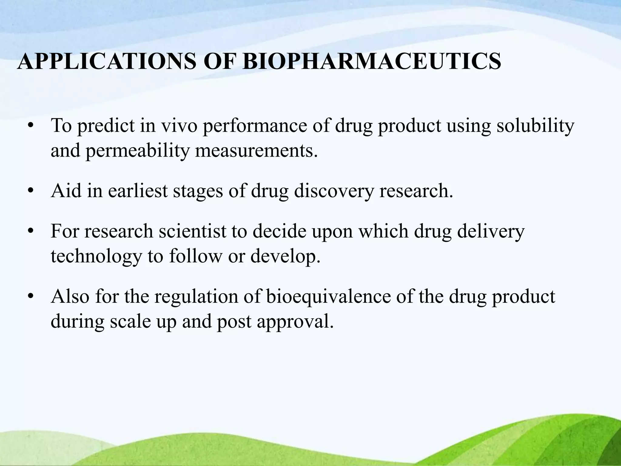 Biopharmaceutics classification system | PPTX
