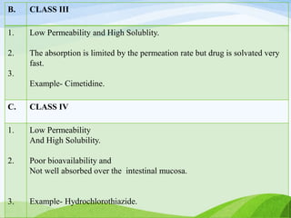 Biopharmaceutics classification system | PPTX