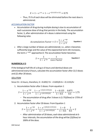 Biopharmaceutics complete notes | PDF