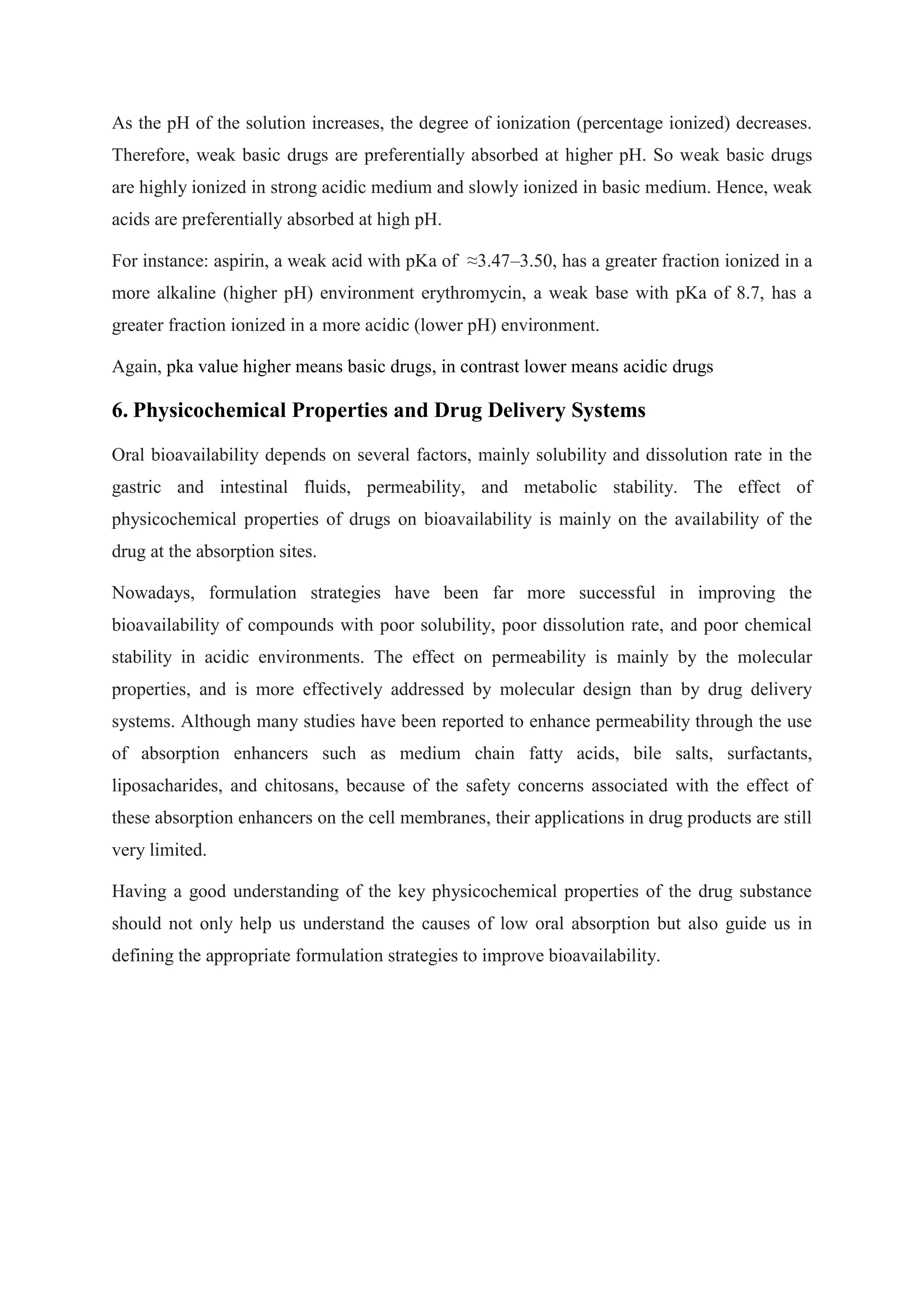 Biopharmaceutic considerations in Drug Product Design | PDF