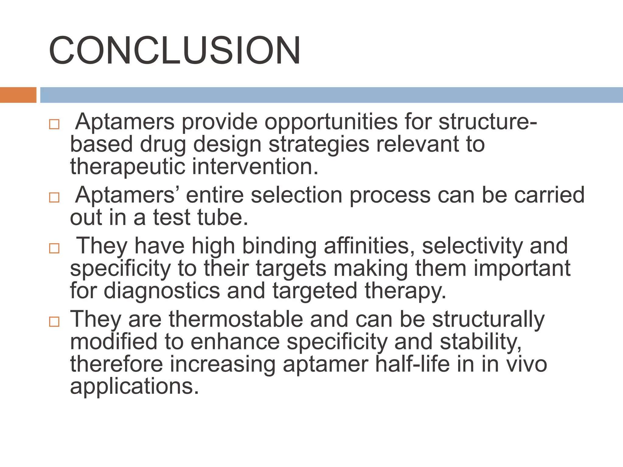 Biopharmaceutics of antisense molecule and aptamers | PPTX
