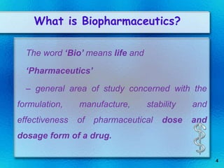 Applications of Bio pharmaceutics siam | PPT