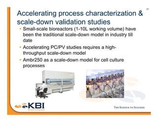 Highly accelerated platforms for mAb and next generation mAb ...