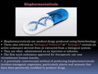 Biopharma molecules | PPTX