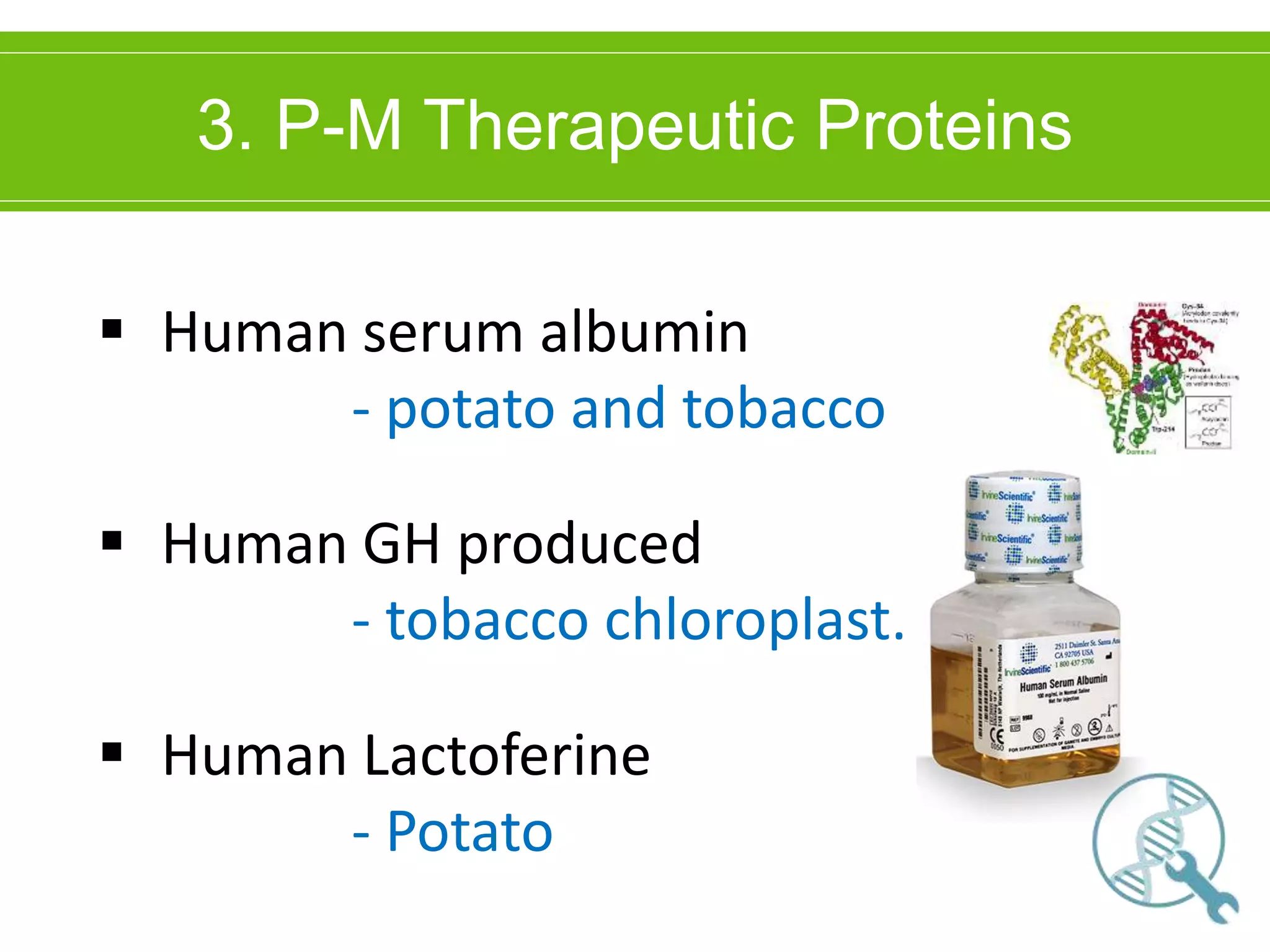 Biopharming - Introduction, Application, benefits and potential threats ...