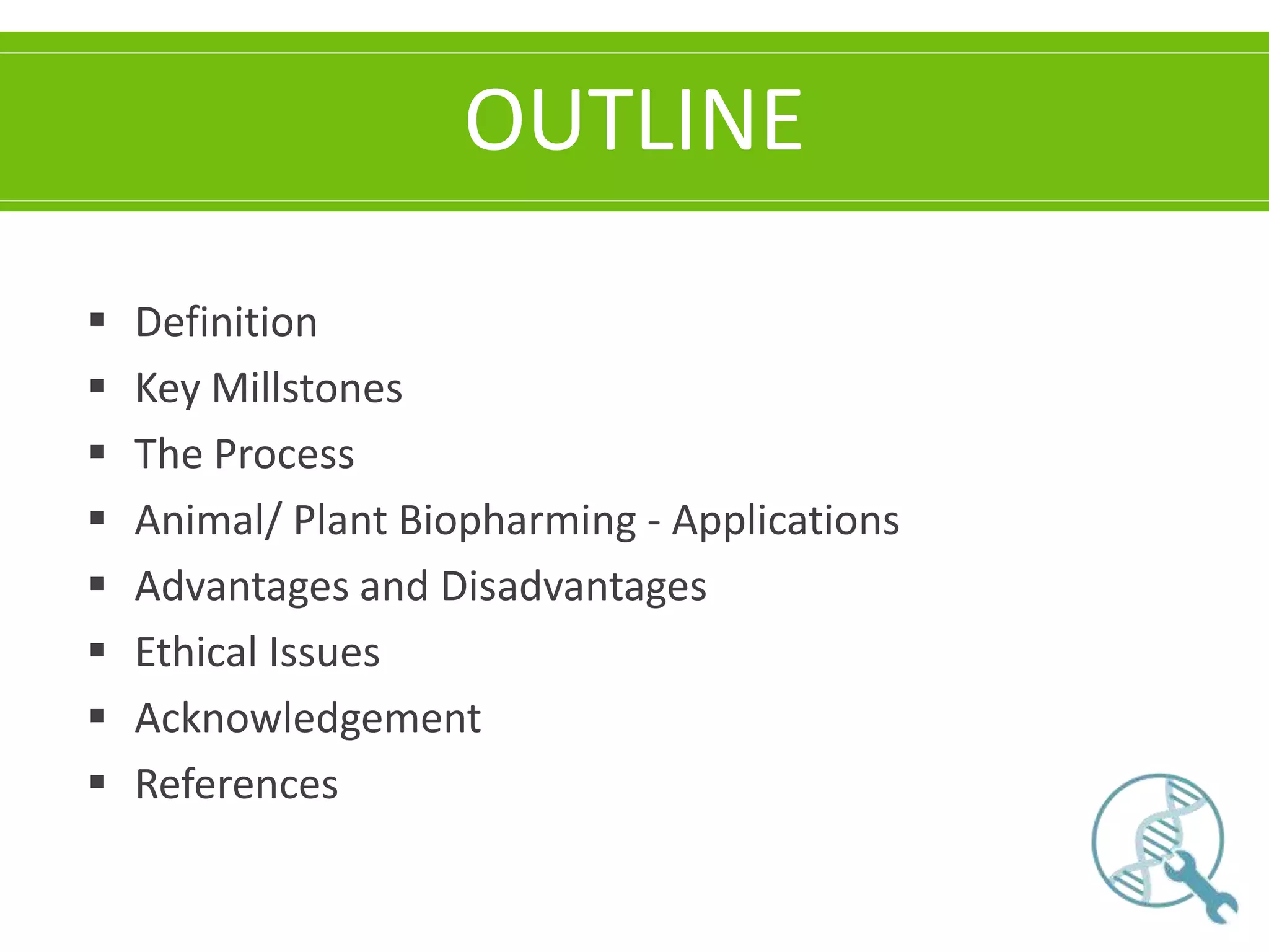 Biopharming - Introduction, Application, benefits and potential threats ...