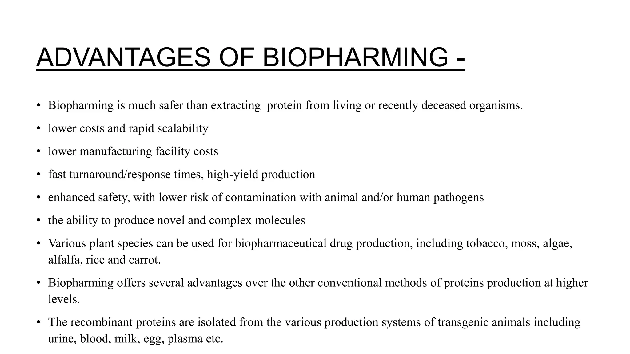 Biopharming | PPTX