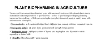 Biopharming | PPTX