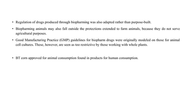 Biopharming | PPTX