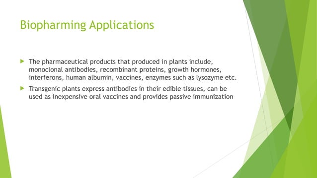 BIOPHARMING EDIBLE VACCINES bsc career.pptx