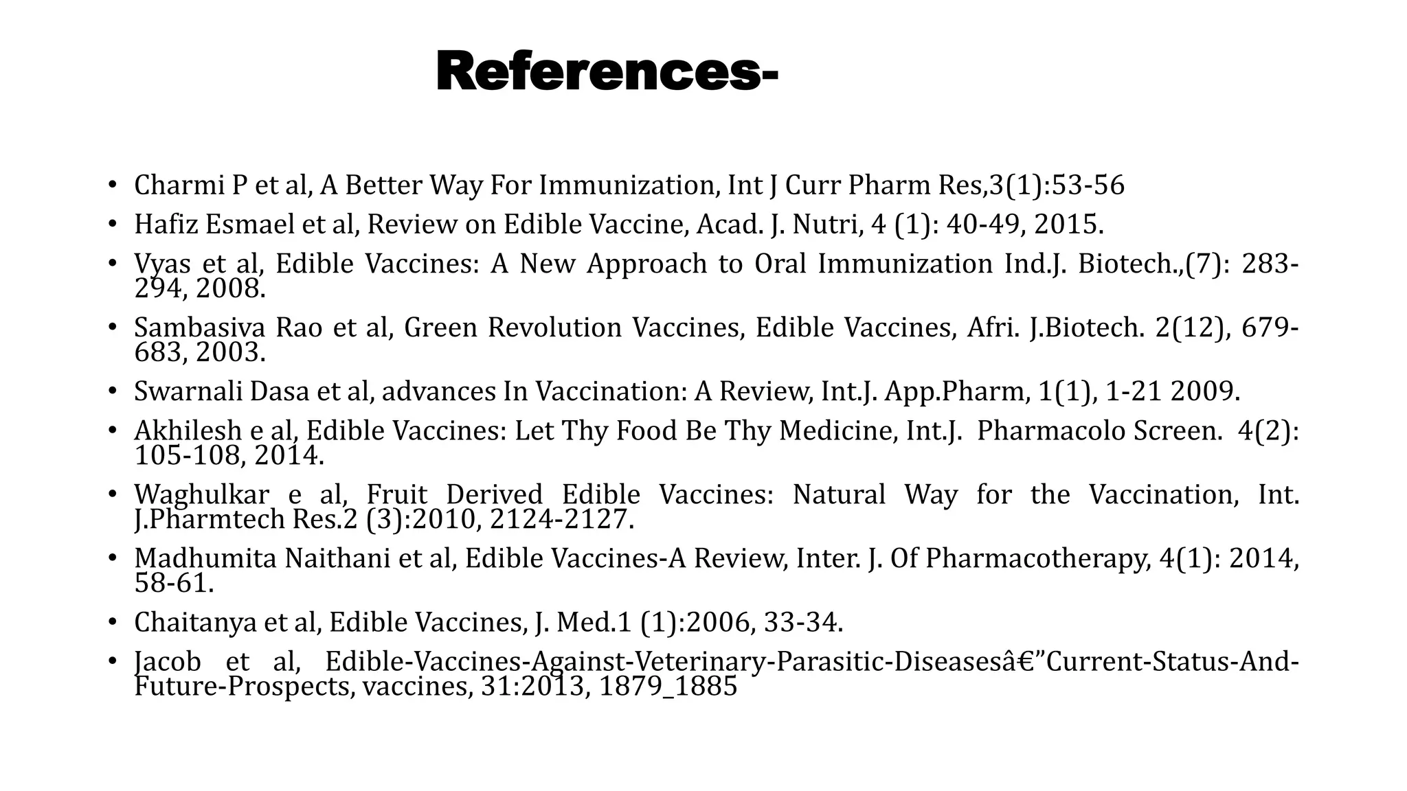 Biopharming vaccine | PPT
