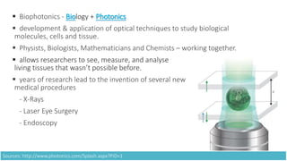 Biophotonics | PPTX