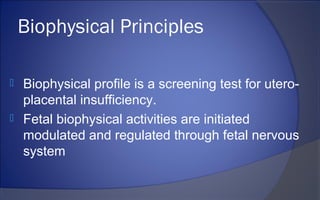 Biophysical and biophysical well being | PPT