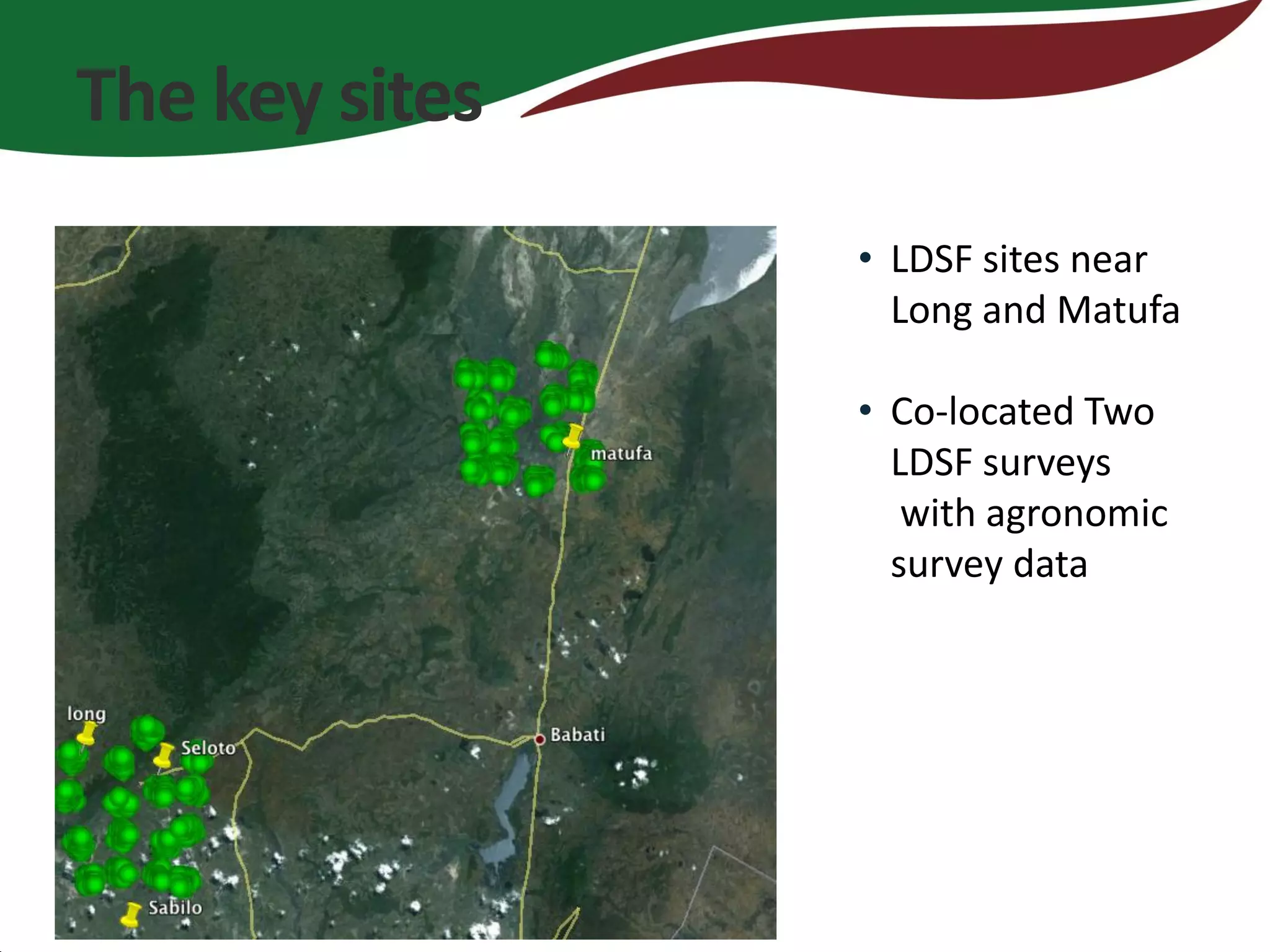 Identification of the key biophysical production constraints to crops ...