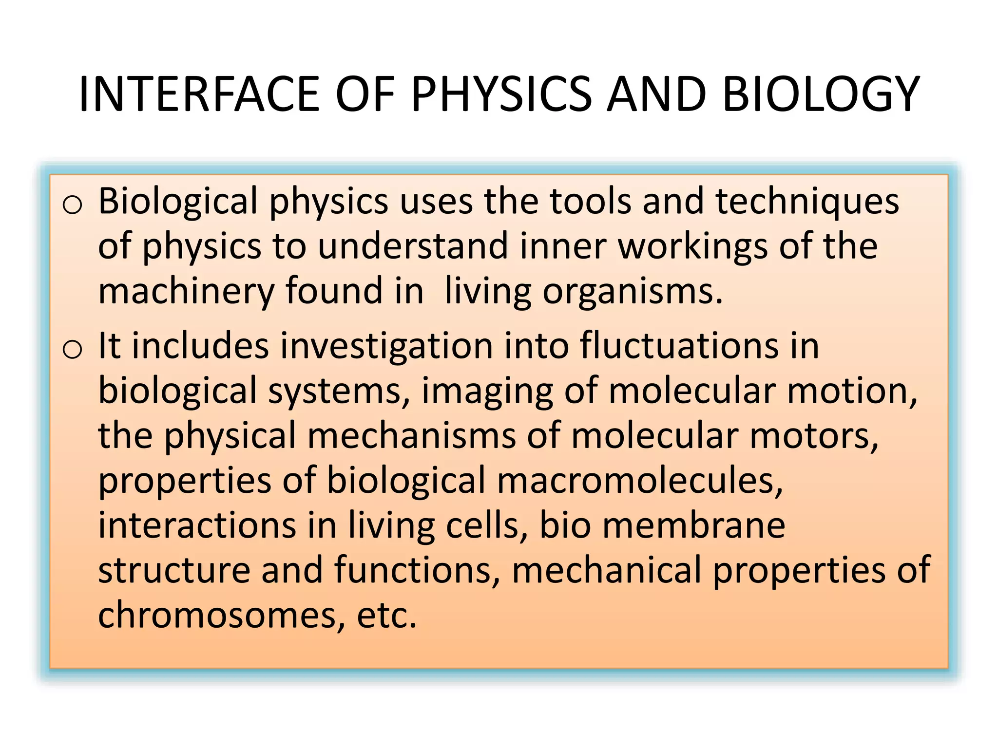 Biophysical chemistry | PPTX