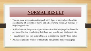 Biophysical profile | PPTX